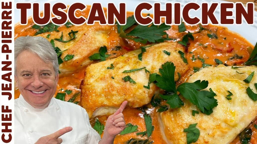 Tuscan Chicken Quick And Easy Recipe Chef Jean Pierre Viva Recipes